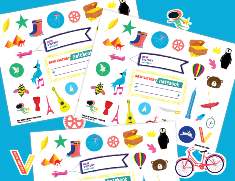 Build Your New Victory Notebook | New Victory Theater