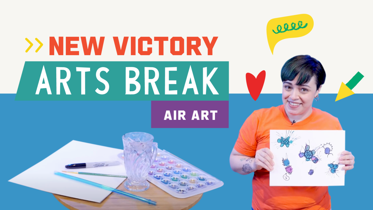Five Easy Arts Activities for Busy Kids and Grown-ups | New Victory Theater