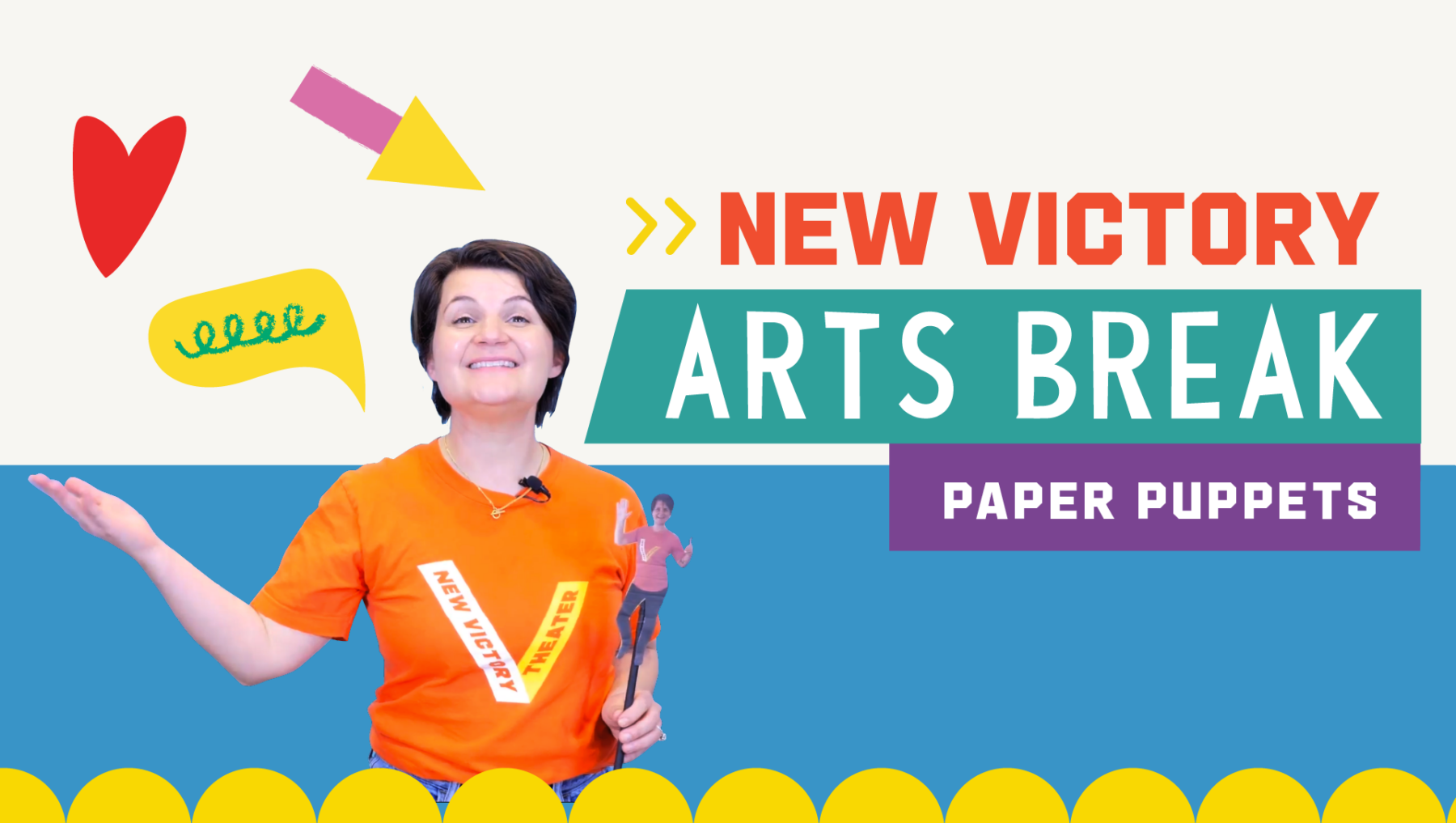New Victory Arts Break: Paper Puppets | New Victory Theater